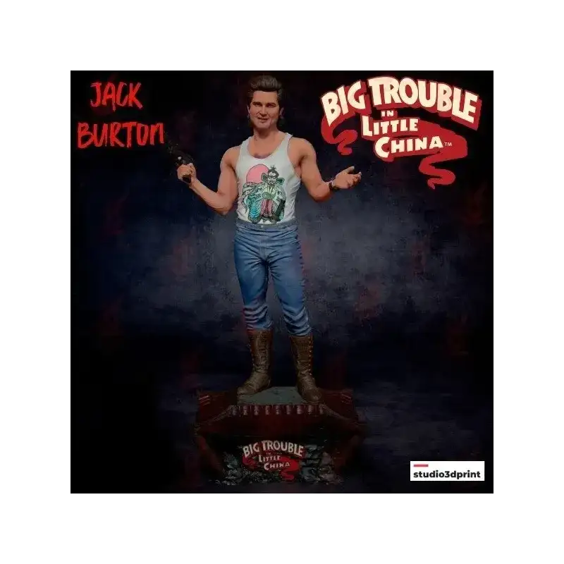 Jack Burton Big Trouble in Little China - STL 3D print files