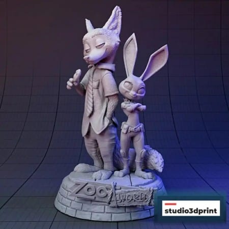 Zootopia - STL 3D print files