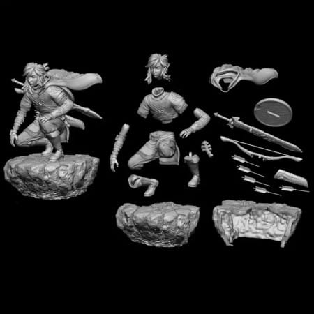 Link The Legend of Zelda - STL 3D print files