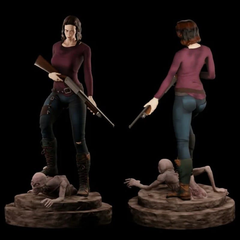 Maggie Greene The Walking Dead - STL 3D print files