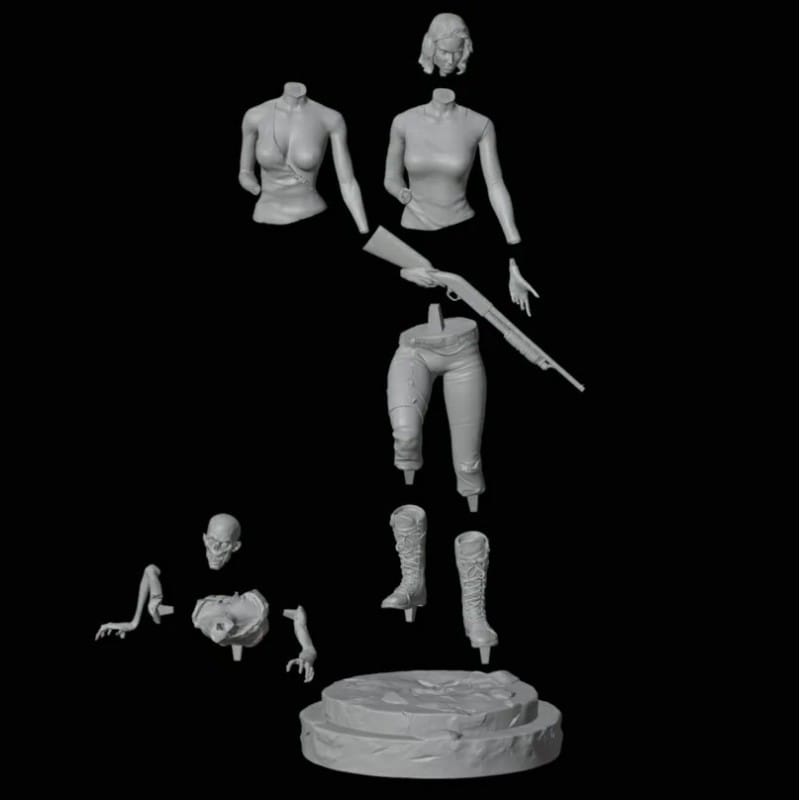 Maggie Greene The Walking Dead - STL 3D print files