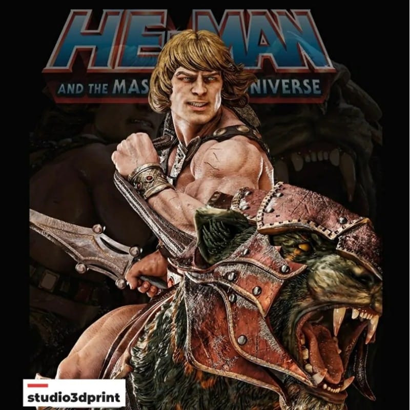 He-man The Masters of the Universe - STL 3D print files