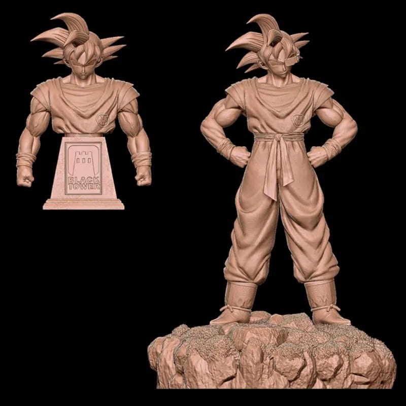 Ginyu y Goku - STL 3D print files
