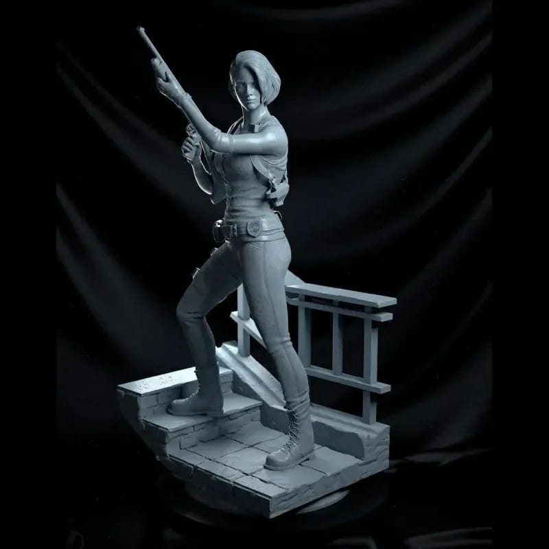 Jill Valentine Resident Evil - STL Files for 3D Print