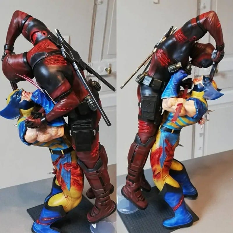 Wolverine vs Deadpool - STL 3D print files