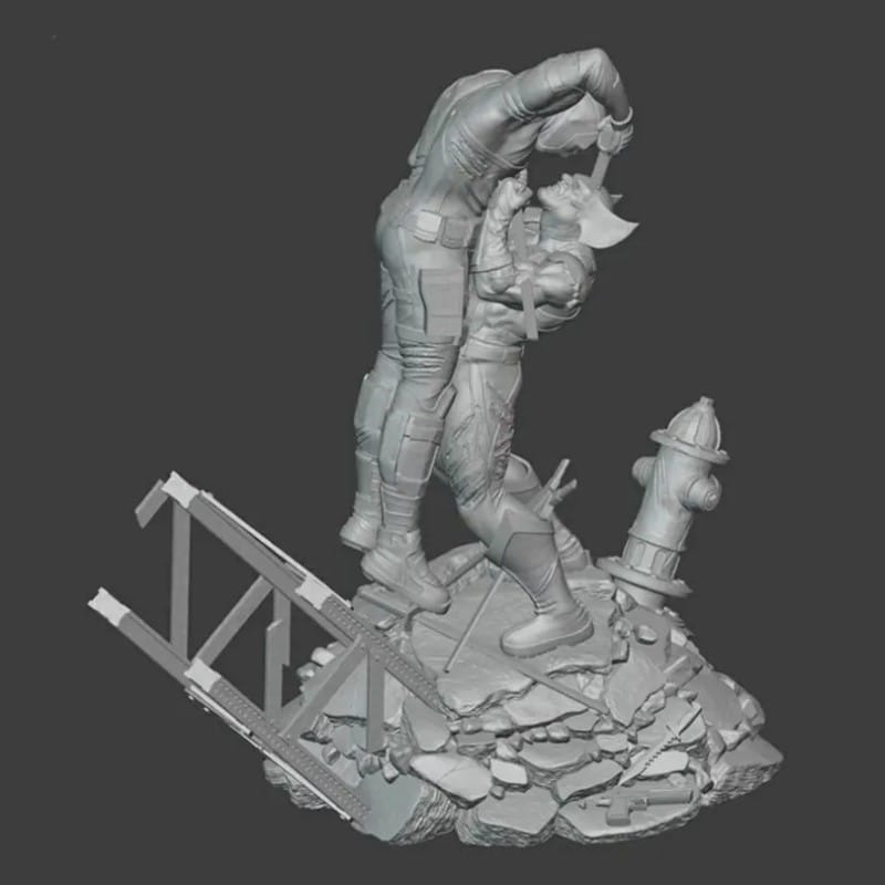Wolverine vs Deadpool - STL 3D print files