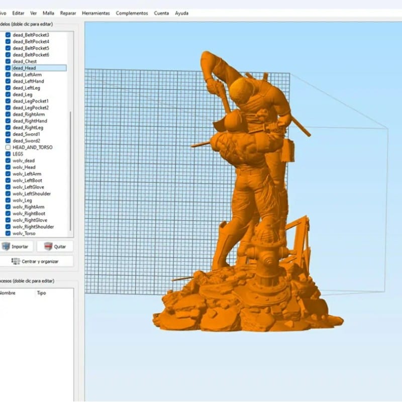 Wolverine vs Deadpool - STL 3D print files