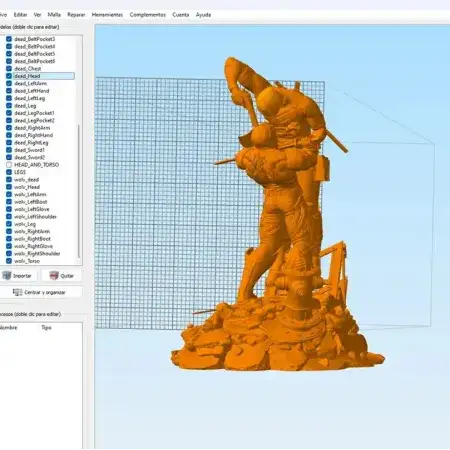 Wolverine vs Deadpool - STL 3D print files