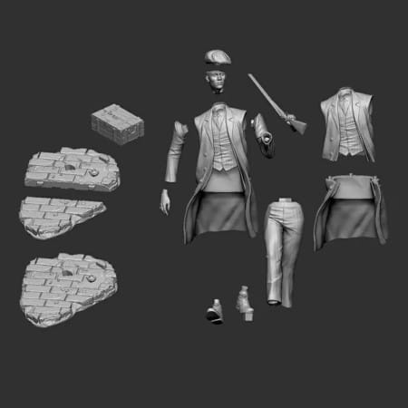 Peaky Blinders Pack - STL 3D print files