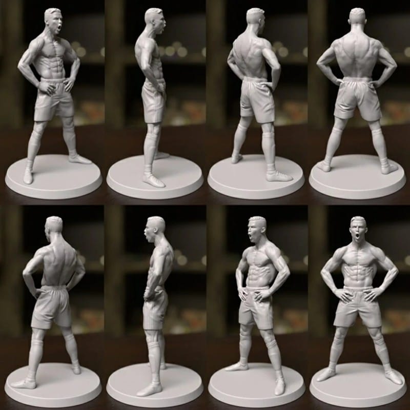 Cristiano Ronaldo - STL 3D print files