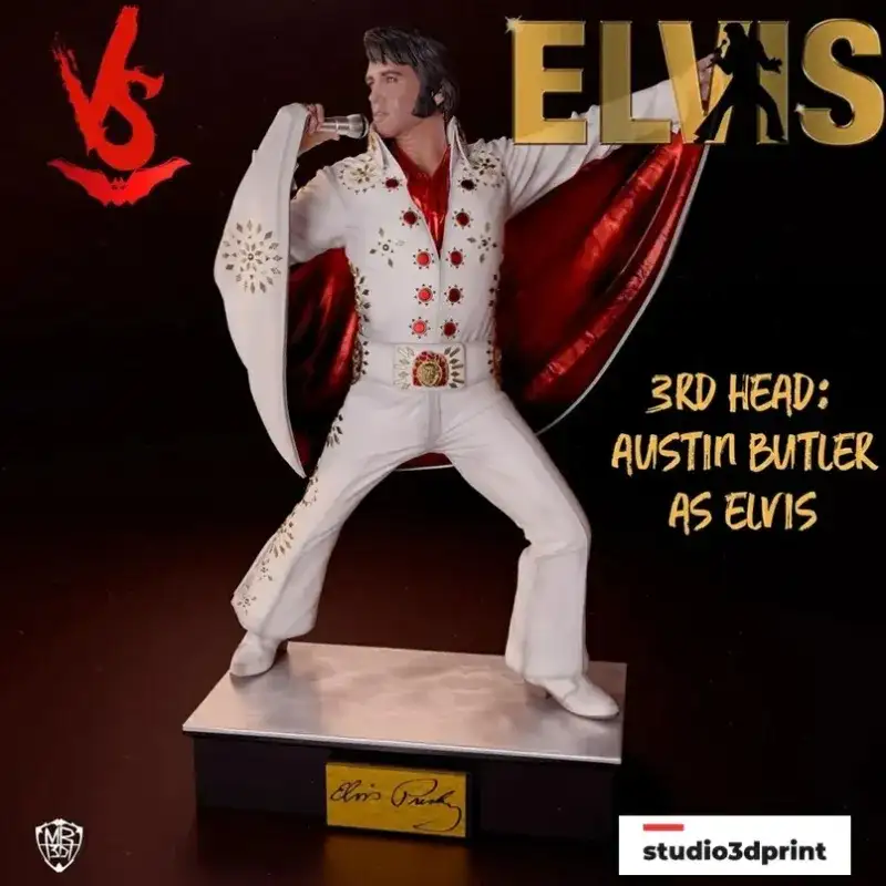 Elvis Presley - STL 3D print files