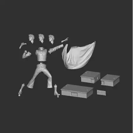 Elvis Presley - STL 3D print files