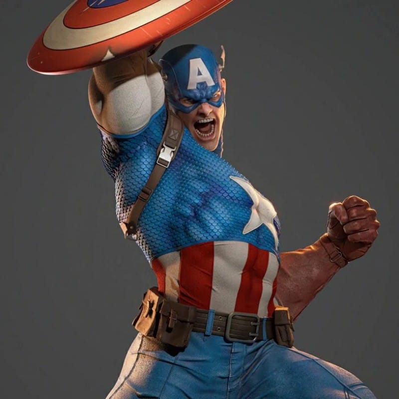 Capitan America - STL 3D print files
