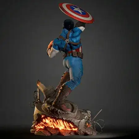 Captain America - STL 3D print files