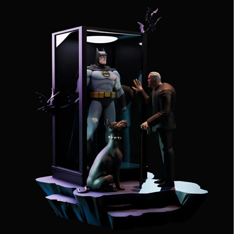 Batman Beyond Old Bruce Reflections - STL 3D print files