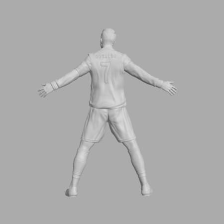 Cristiano Ronaldo - STL 3D print files