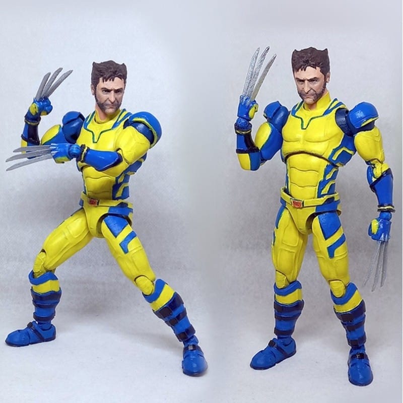 Deadpool and Wolverine Figure Action - STL 3D print files