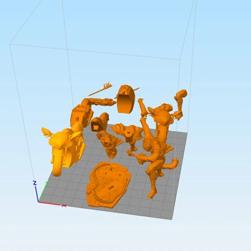 Gambit Remy LeBeau X-men - STL 3D print files