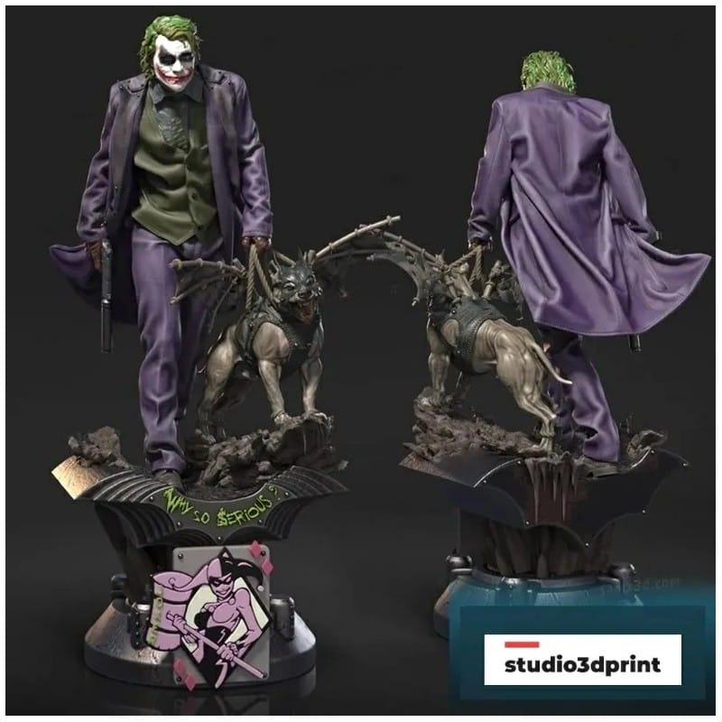 Heath Ledger Joker - STL 3D print files