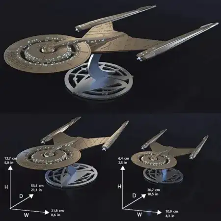 Star Trek ships Pack - STL 3D print files