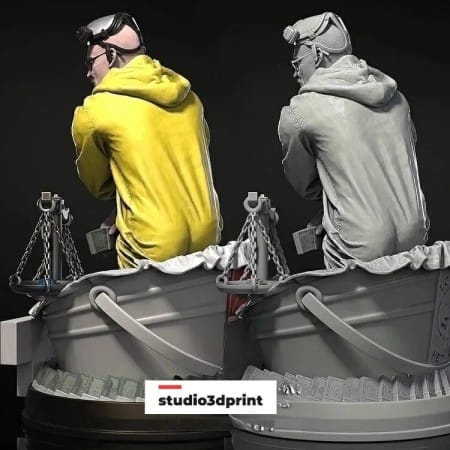 Walter White Breaking Bad - STL 3D print files