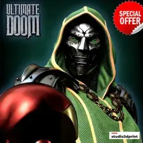 Ultimate Dr Doom - STL 3D print files