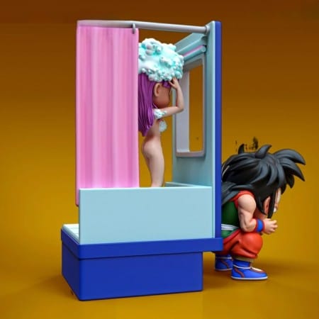 Yamcha y Bulma Dragon Ball Clasic - STL 3D print files