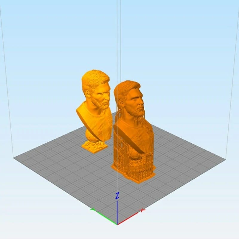 Lionel Messi bust - STL 3D print files