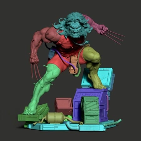 Weapon X - STL 3D print files