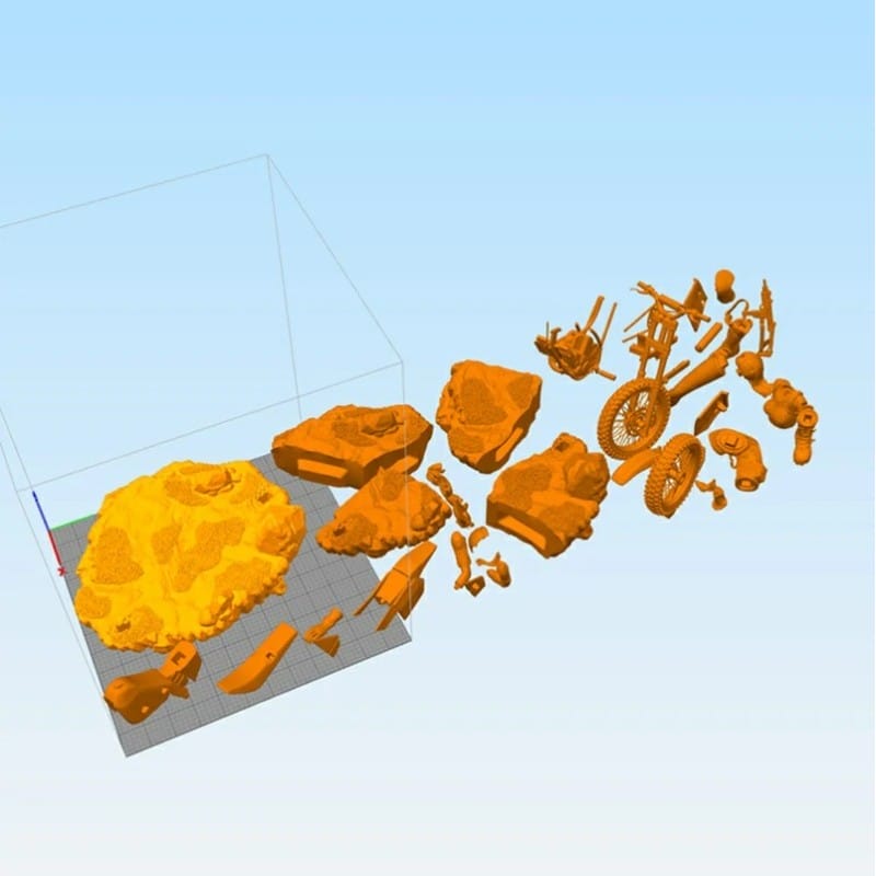 Bulma en moto - STL 3D print files