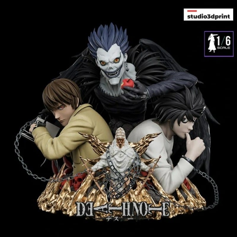 L vs Kira Death Note - STL 3D print files