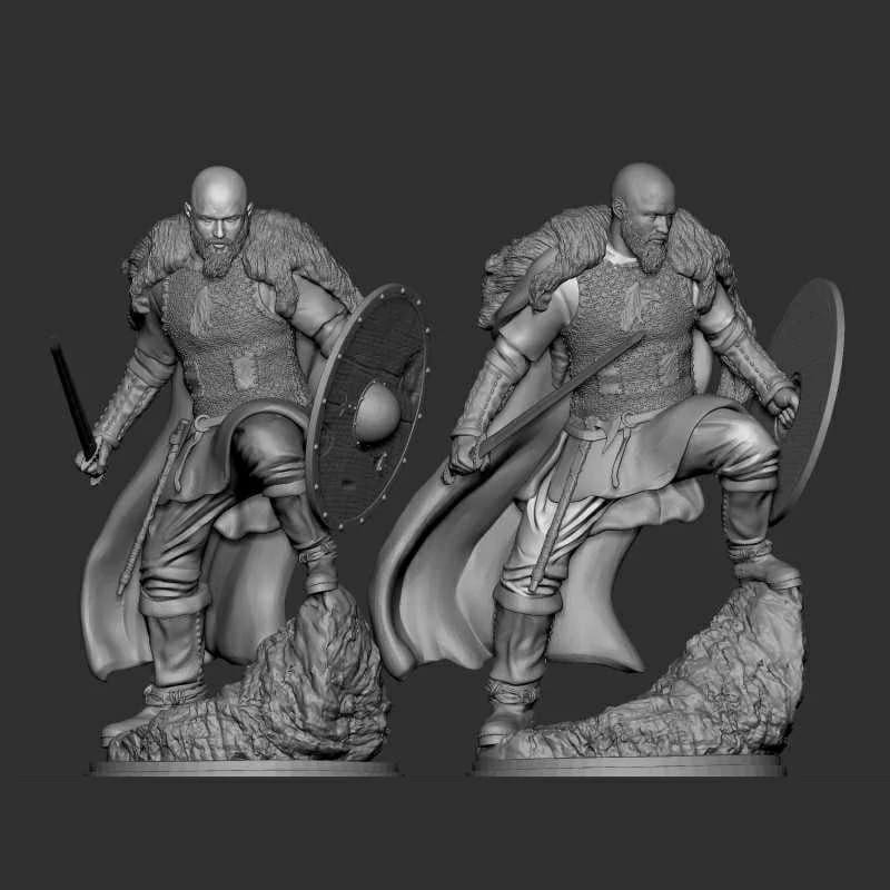 Ragnar Lothbrock Vikings - STL Files for 3D Print