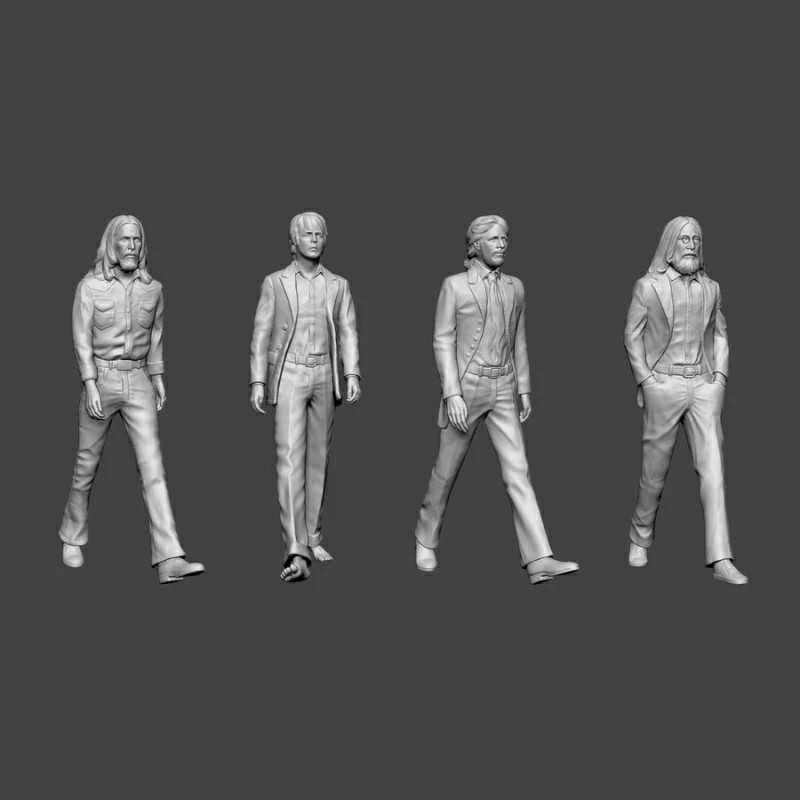 The Beatles Abbey Road - STL 3D print files