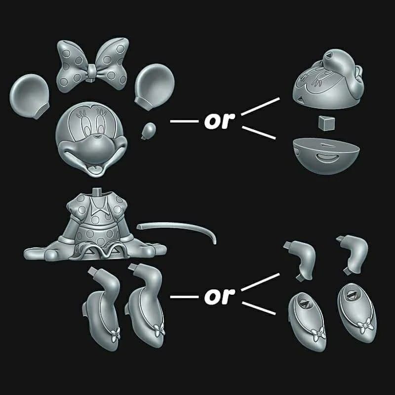 Minnie Mouse - STL 3D print files