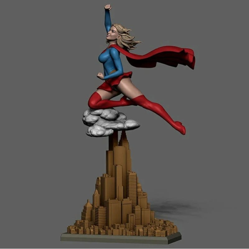 Supergirl Nsfw Stl 3d Print Files