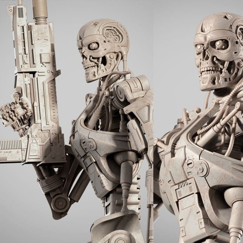 Terminator T-800 - STL 3D print files