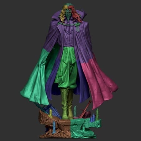 Dracula Castlevania - STL 3D print files