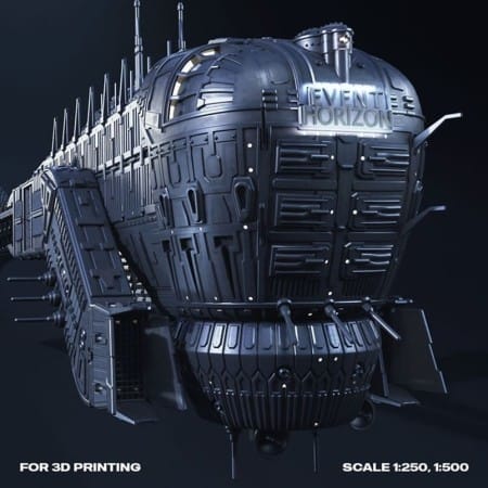 Event Horizon and Gravity Drive - STL 3D print files