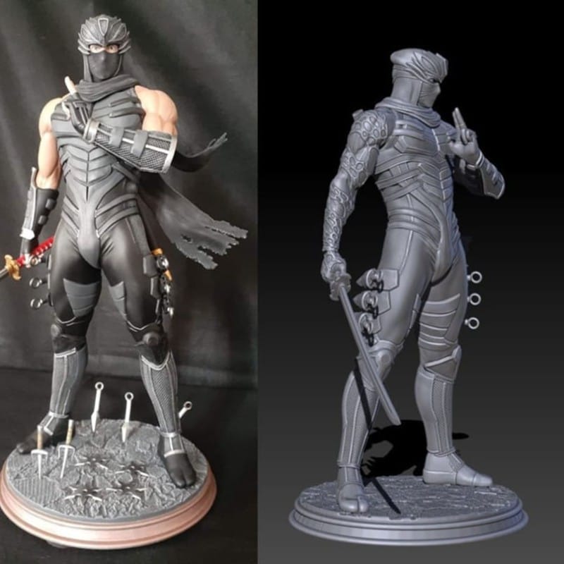 Figura De Acción De Ryu Hayabusa Unboxing Y Review En Español: Ryu