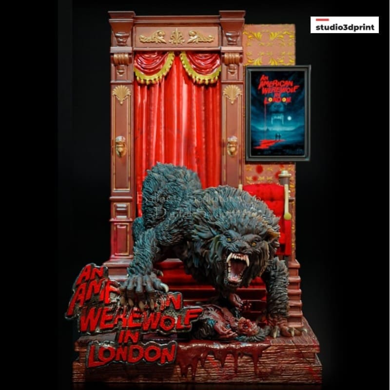 An American Werewolf in London - STL 3D print files