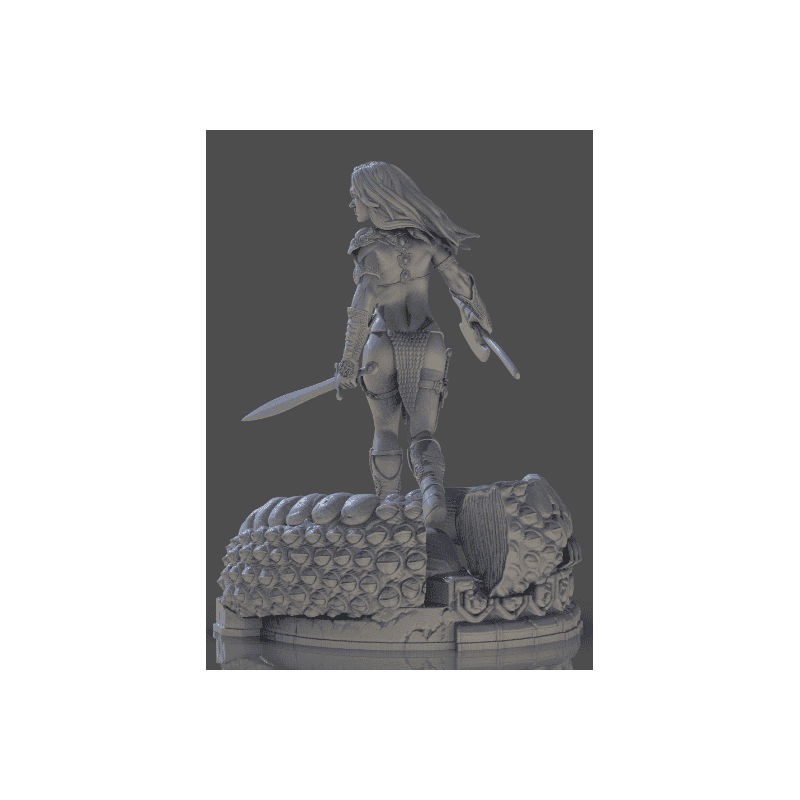 Red Sonja - STL 3D print files