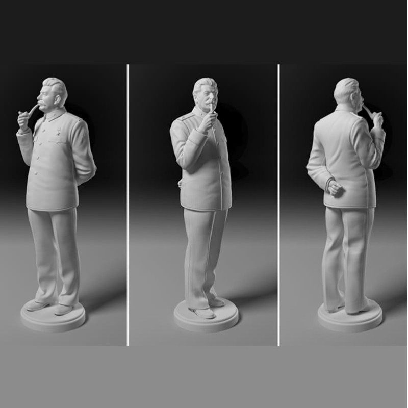 Joseph Stalin Figurine - STL 3D print files