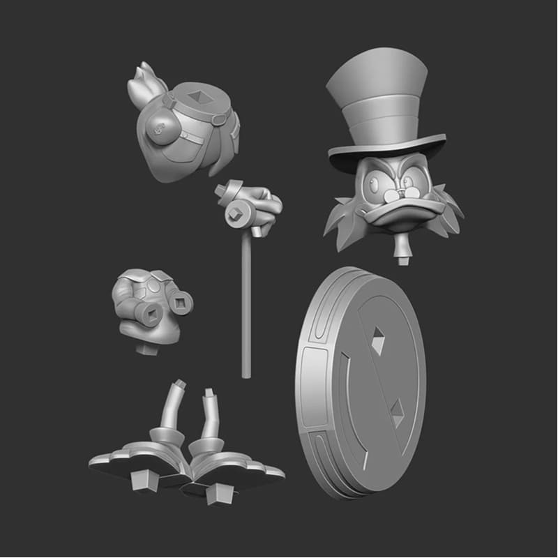 Tio Gilito Tio Rico - STL 3D print files