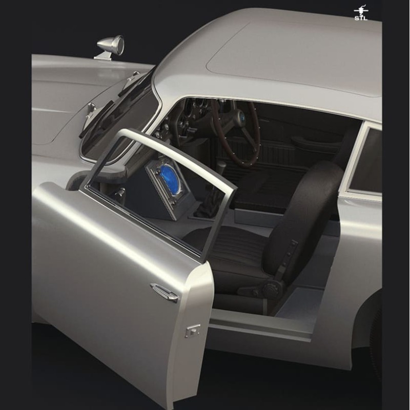 Aston Martin DB5 James Bond - STL 3D print files