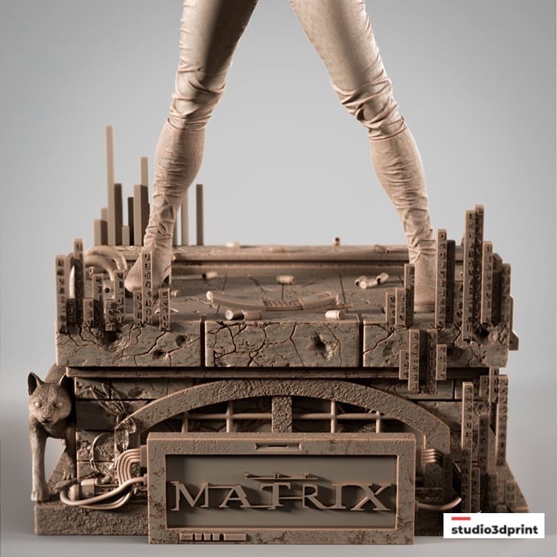 Matrix Neo y Trinity - STL 3D print files