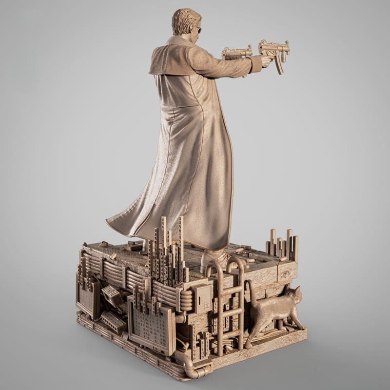 Matrix Neo and Trinity - STL 3D print files