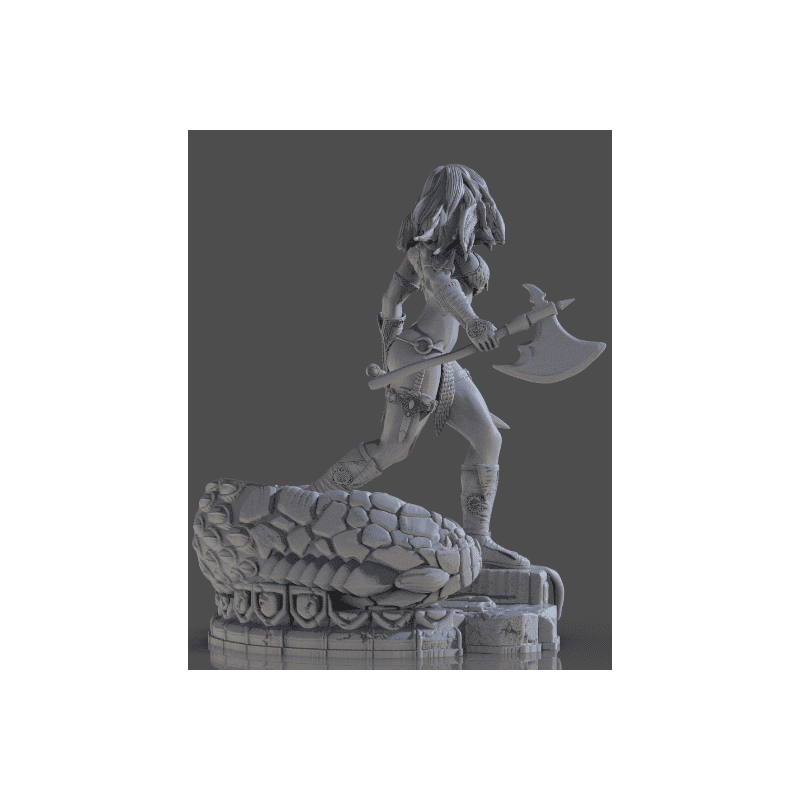 Red Sonja - STL 3D print files
