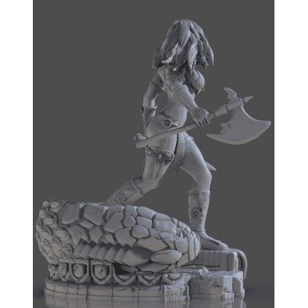 Red Sonja - STL 3D print files