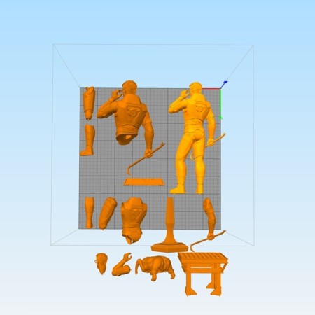 Gordon Freeman Half Life 2 - STL 3D print files
