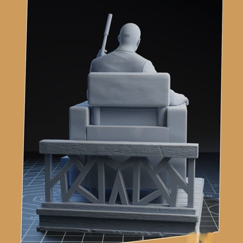 Agent 47 Hitman - STL 3D print files